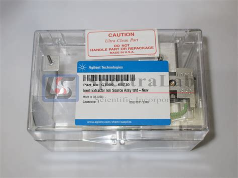 Agilent Inert Extractor Ion Source Assembly Spectralab Scientific Inc