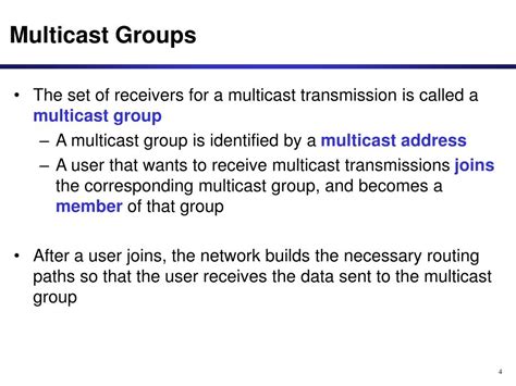 PPT IP Multicasting PowerPoint Presentation Free Download ID