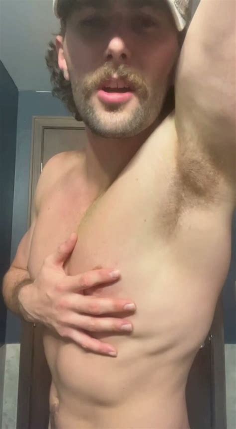 Cocky College Jock Flex And Countdowns