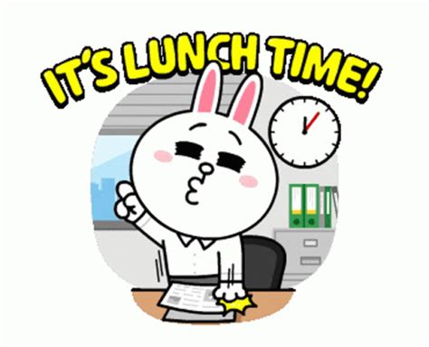 Line Bear  Line Bear Lunchtime Discover And Share S