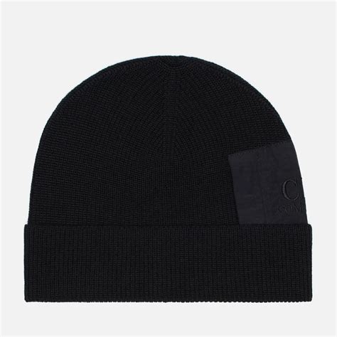 Шапка C P Company Extrafine Merino Zip Pocket 19cmac163a005509a 999