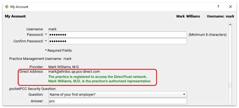 get started with direct secure messaging pcc learn
