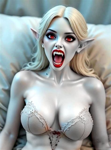 Busty Vampiress By Monstercreater54 On Deviantart