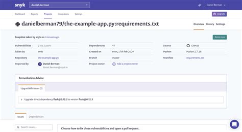 Automating Remediation For Vulnerabilities In Python Dependencies Using