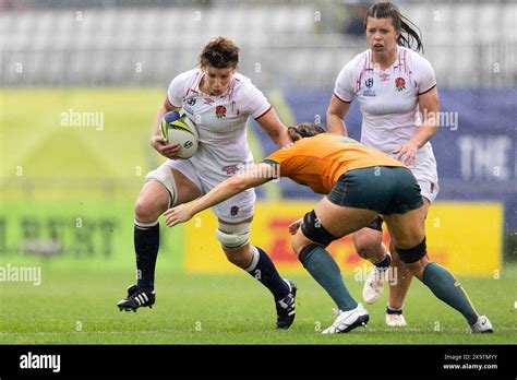 Englands Sarah Hunter During The Womens Rugby World Cup Quarter Final
