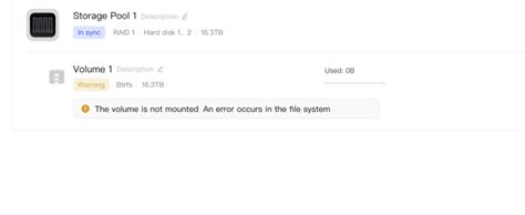 Volume Issue Btrfs Vs Ext4 Rugreennasync