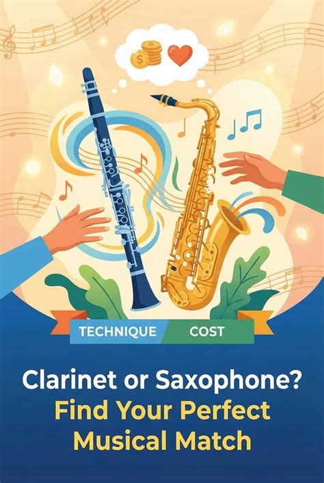 Clarinet Vs Saxophone Sound Technique And Cost Guide