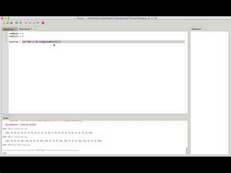 Using A Loop To Create A D Array Python YouTube