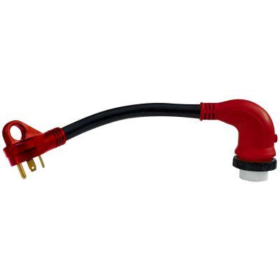 30am 50af 90 Degree Led Detach Adapter Cord 12” Red Bulk