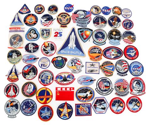 At Auction Nasa And Cccp Space Program And Mission Patches