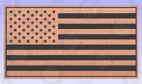 American Flag Usa Cnc Digital File Vcarve Aspire Etsy