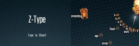 Z Type An R Type Style Typing Game CreativeJS