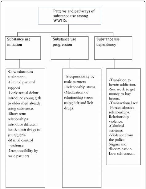 Categories And Codes Of Substance Use Among Women Who Inject Drugs Download Scientific Diagram