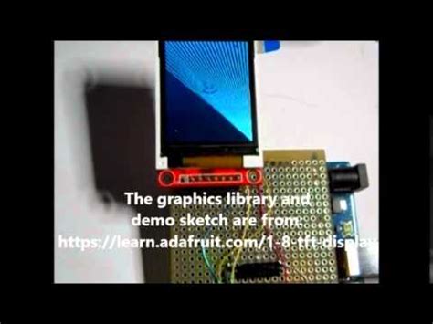 Arduino UNO With Inch TFT Display YouTube