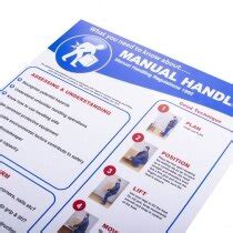 Safe Manual Handling Poster
