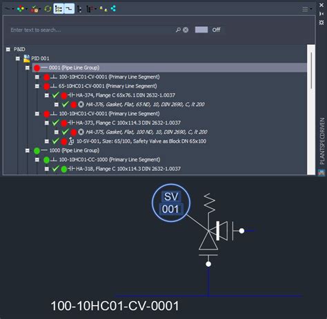 Plantspecdriven How To Use Use Cases Inserting Pandid Relief Valves 3d