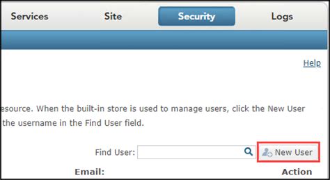 Problem The New User Option Is Disabled In ArcGIS Server Manager