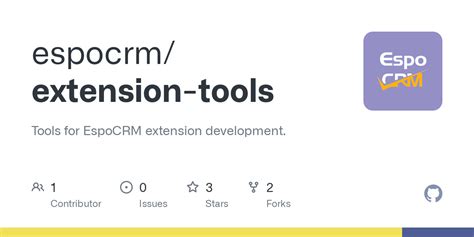 Github Espocrmextension Tools Tools For Espocrm Extension Development