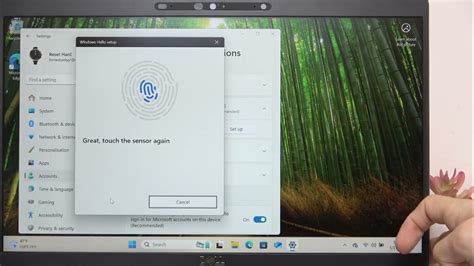 Dell Latitude 5420 How To Set Up Fingerprint Unlock Youtube