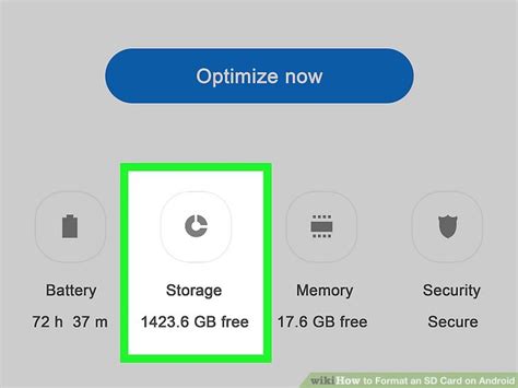 4 Ways To Format An Sd Card On Android Wikihow