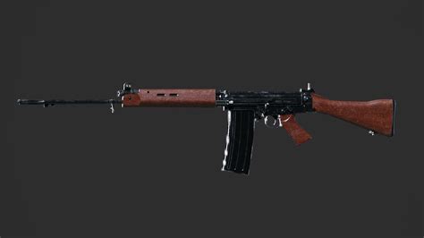L1a1 Rifle 3d Model Turbosquid 2264477