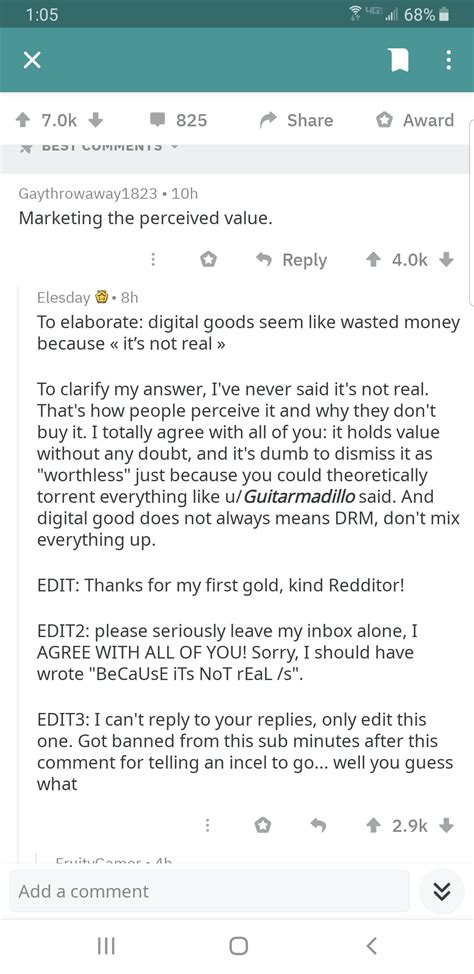 i can t reply because well you know why r awardspeechedits