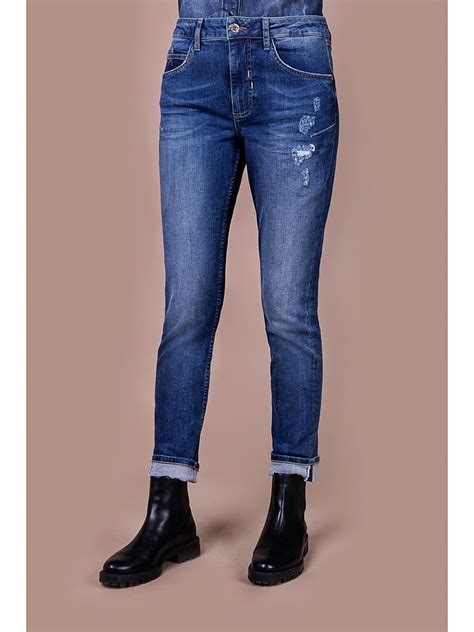 Blue Fire Dżinsy Sofie Slim Fit W Kolorze Niebieskim Najlepsze Wyprzedaże W Limango