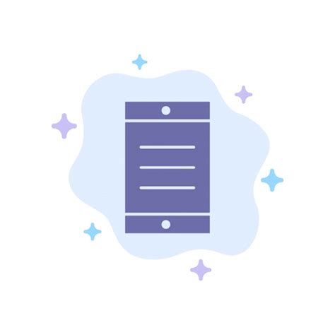 Cell Phone Text Vector Art Png Mobile Cell Text Blue Icon On Abstract Cloud Background Cloud