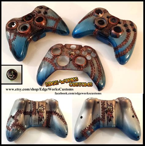 Bioshock Rapture Xbox 360 One Controller Shells By Edge Works On Deviantart