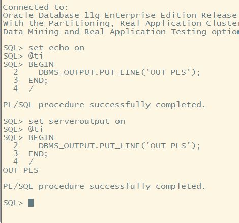 Sqlplus How To Generate Result From Script Files To Oracle Spool File Stack Overflow