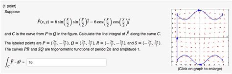Solved Point Suppose F X Y Sin Z Sin Cos Z Cos And C Is The Curve From P