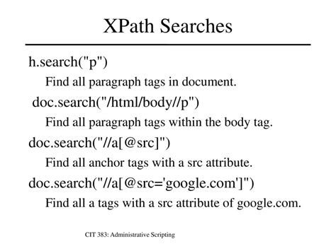 Cit 383 Administrative Scripting Ppt Download