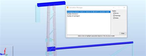 how to fix issue of overlapping members after rotating autodesk