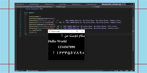 Github Ahmdvndbitmapfonthandlerproject A Library To Display Farsi