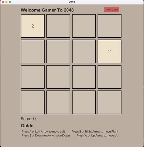 Github Muhammadbilalellahi2048 Game Gui
