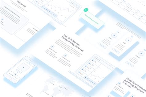 Method Wireframe Kit [ 200 Blocks] On Yellow Images Creative Store