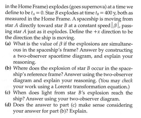 Solved R5m1 Star A And Star B Float Essentially At Rest 500