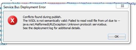 Unknown Protocol Servicebus Error In Oracle SOA 12 1 3