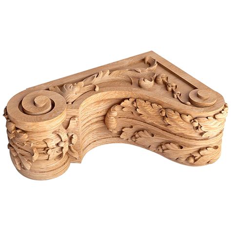 Decorative Wood Corbels Set Of 10 Fireplace Surround For Sale At