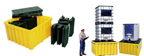 Ibc Spill Containment Pallets Fluidall Spill Containment Systems