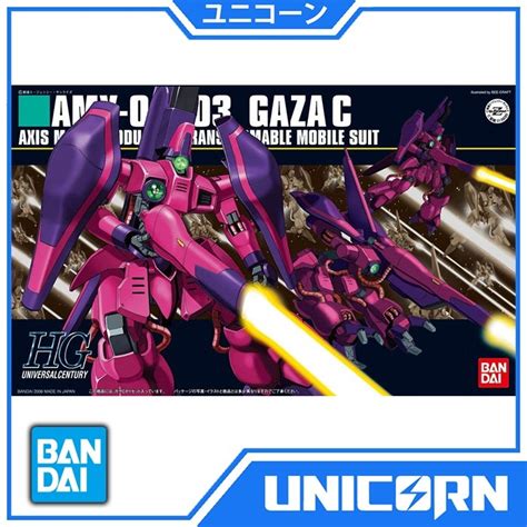 Jual Hguc Gaza C 1144 Gundam Bandai Hg Amx 003 Gaza C Shopee Indonesia