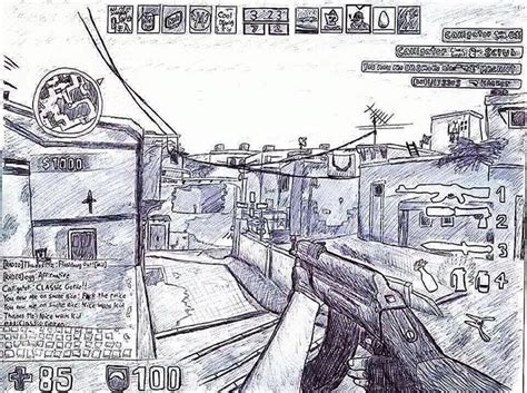 Csgo Sketch At PaintingValley Explore Collection Of Csgo Sketch