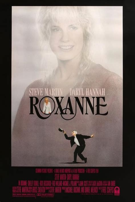 Roxanne 1987 One Sheet Movie Poster Steve Martin Movie Posters