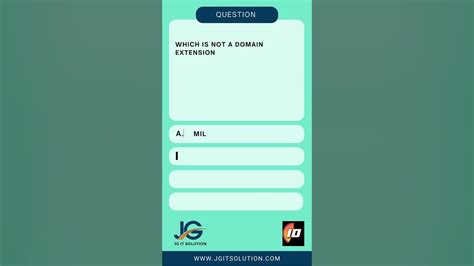 Html Quiz 2024 Jg It Solution Html Quiz Jgitsolution 2024 Youtube