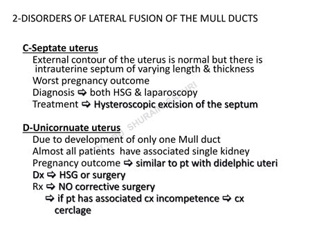 Congenital Malformations Of The Female Genital Tract Ppt