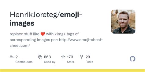 GitHub HenrikJoreteg Emoji Images Replace Stuff Like With Tags Of Corresponding Images Per