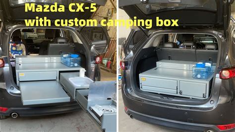 Mazda Cx 5 Suvcrv Camper Box With Sleeping System For Camping Life 2024 Youtube