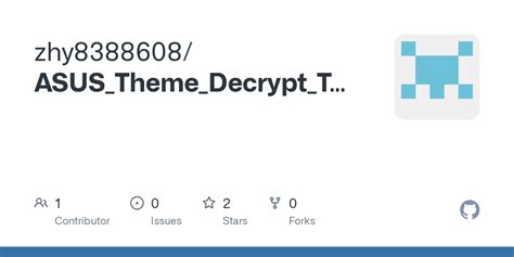 Github Zhy8388608asusthemedecrypttool