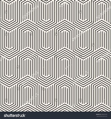Vector Seamless Pattern Modern Zigzag Texture Stock Vector Royalty Free 250207225 Shutterstock