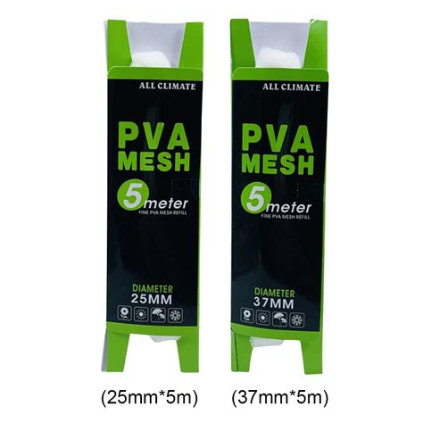 25 мм 5 м водорастворяющиеся сети экологически чистая сумка для рыболовной приманки запасной
